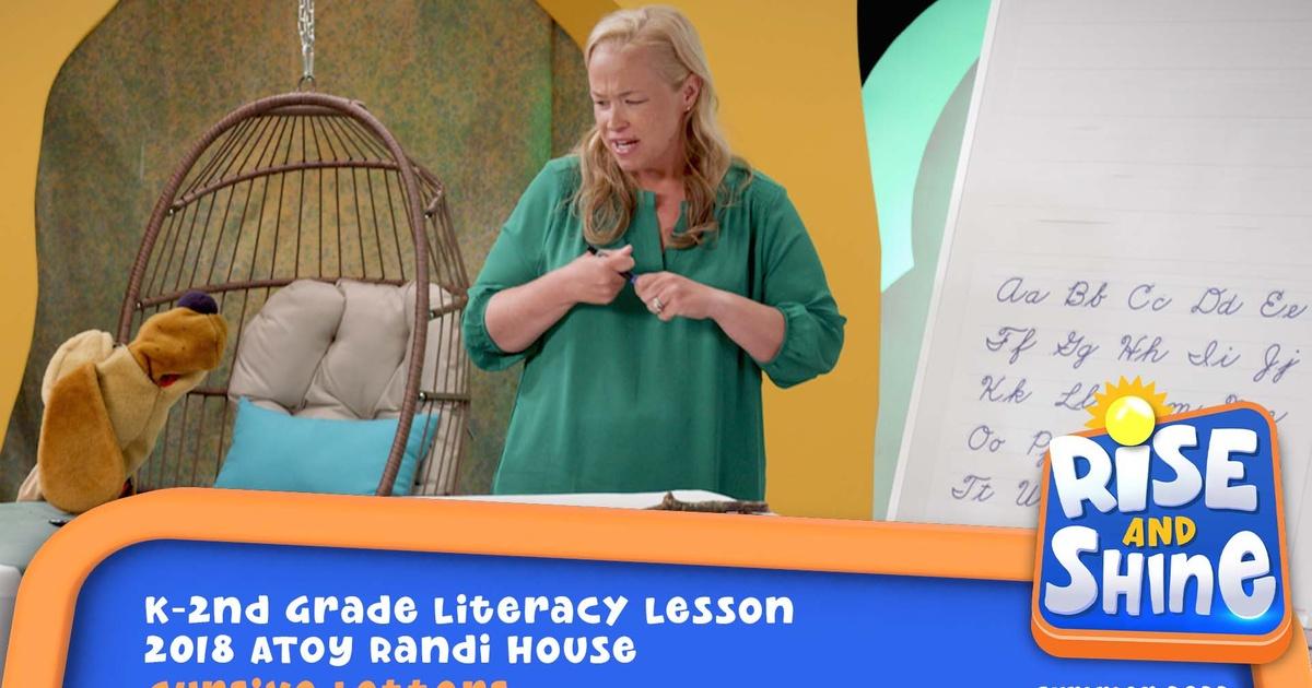 Rise and Shine | Randi House - Cursive Letters | Season 2022 | PBS