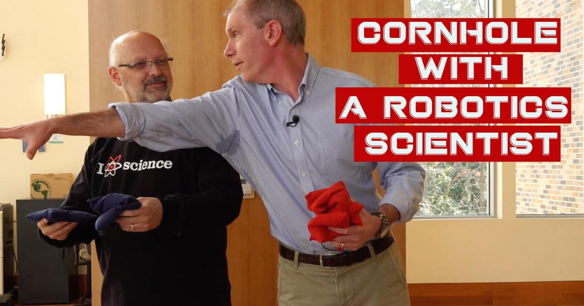 SCI NC | Cornhole with a scientist: Robot Science | PBS