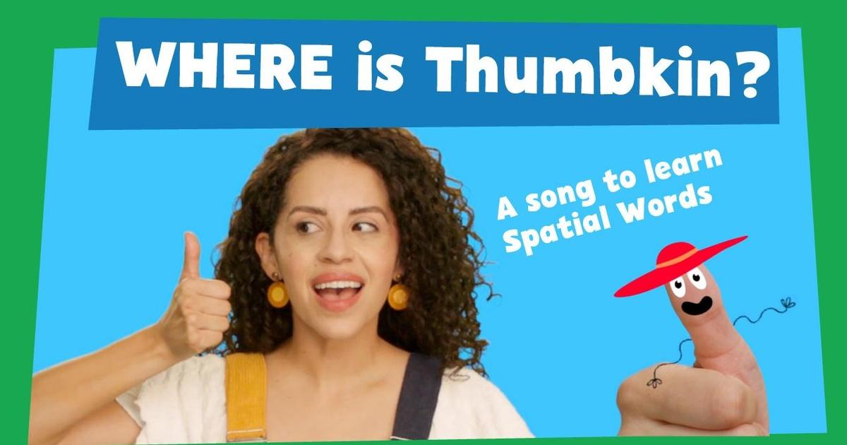 Family Math | Where is Thumbkin Hiding? Spatial Sense Vocabulary for ...