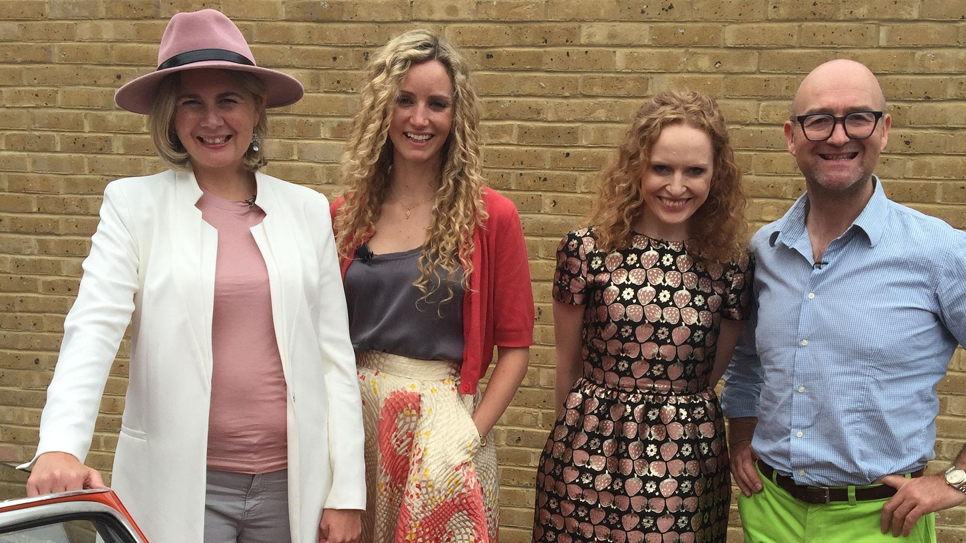 Suzannah Lipscomb and Kate Williams | Celebrity Antiques Road Trip ...