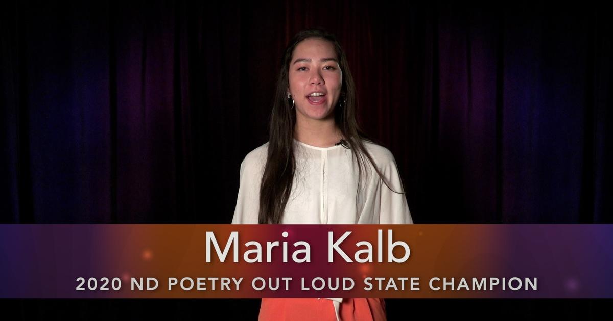 North Dakota Poetry Out Loud | No Coward Soul Is Mine | Season 2020 | PBS