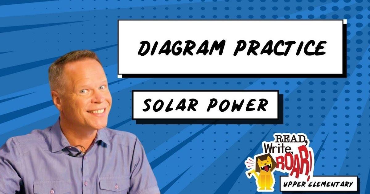 Read, Write, ROAR! | Drawing Power From The Sun with Solar Power ...