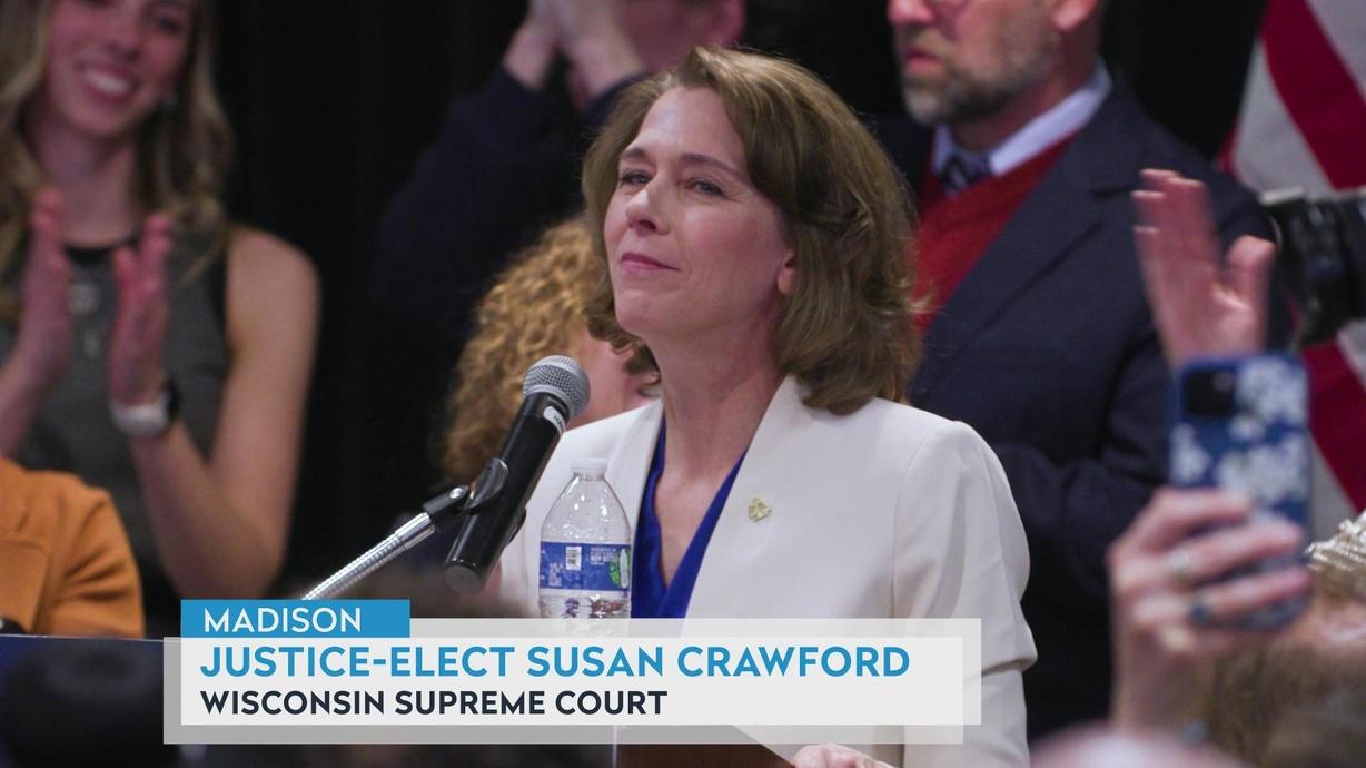 Justice-elect Susan Crawford on her 2025 election victory