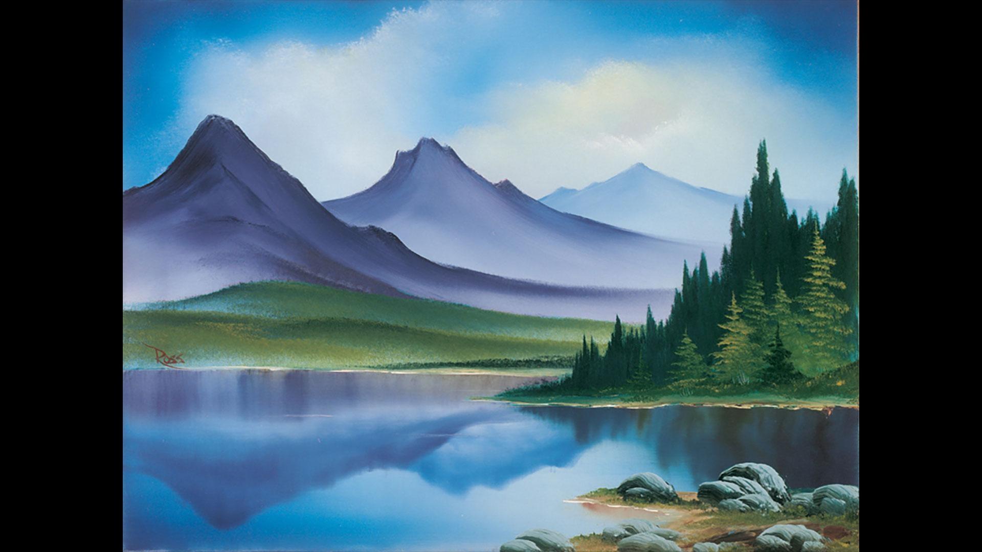 Mirrored Images | The Best of the Joy of Painting with Bob Ross ...