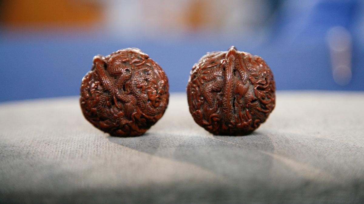 Appraisal: Chinese Carved Walnut Shells, ca. 1910 | Antiques Roadshow ...