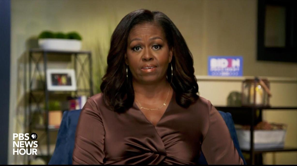 Michelle Obama's full speech | 2020 DNC Night 1 | Watch PBS News Hour ...