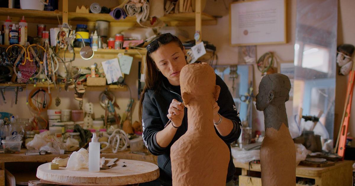 ART21 | How Artist Rose B. Simpson Brings Her Sculptures to Life ...