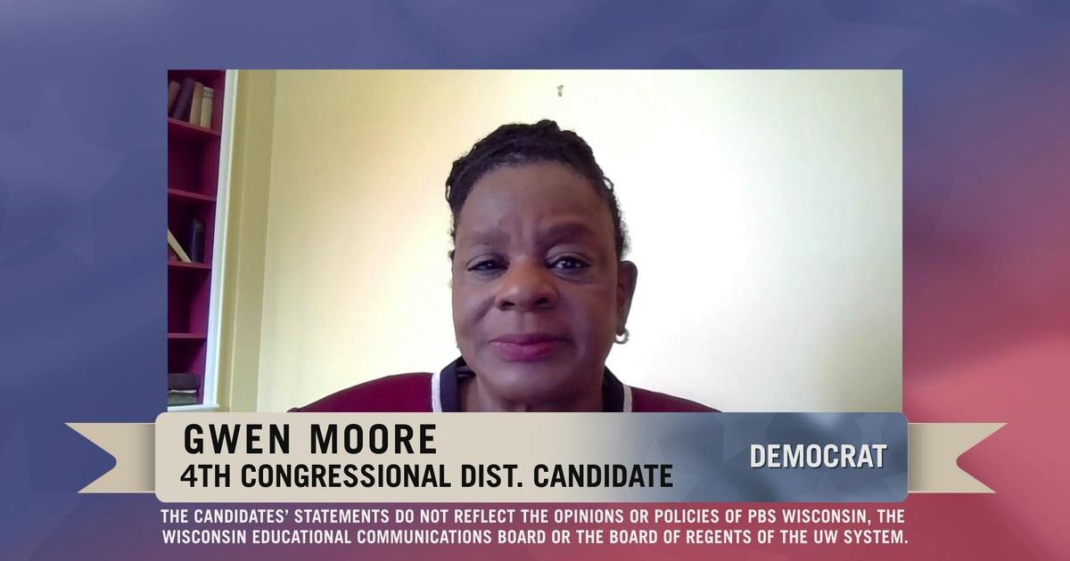 PBS Wisconsin Public Affairs | 2022 Candidate Statement: Gwen Moore ...