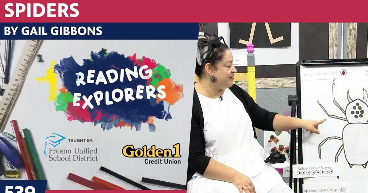Reading Explorers | PK-TK-539: Spiders by Gail Gibbons | Season 5 ...