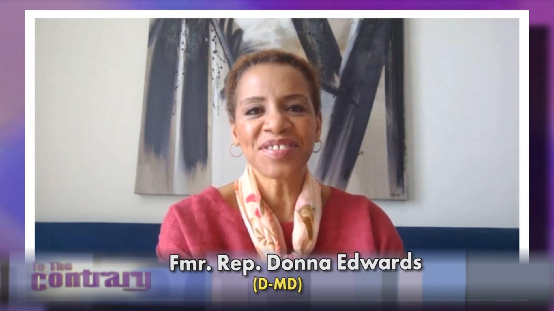 Woman Thought Leader: Fmr Rep. Donna Edwards (D-MD) | To The Contrary ...