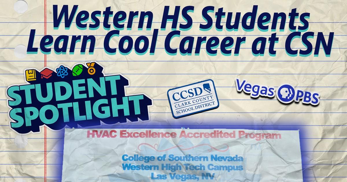 Student Spotlight | Western HS Students Learn “Cool” Career at CSN ...