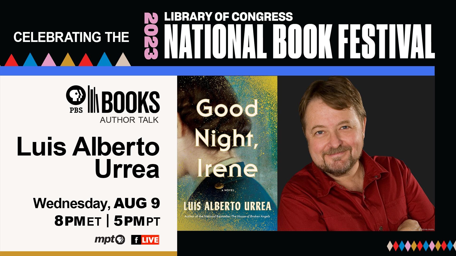 Author Talk: Luis Alberto Urrea | PBS Books | THIRTEEN - New York ...