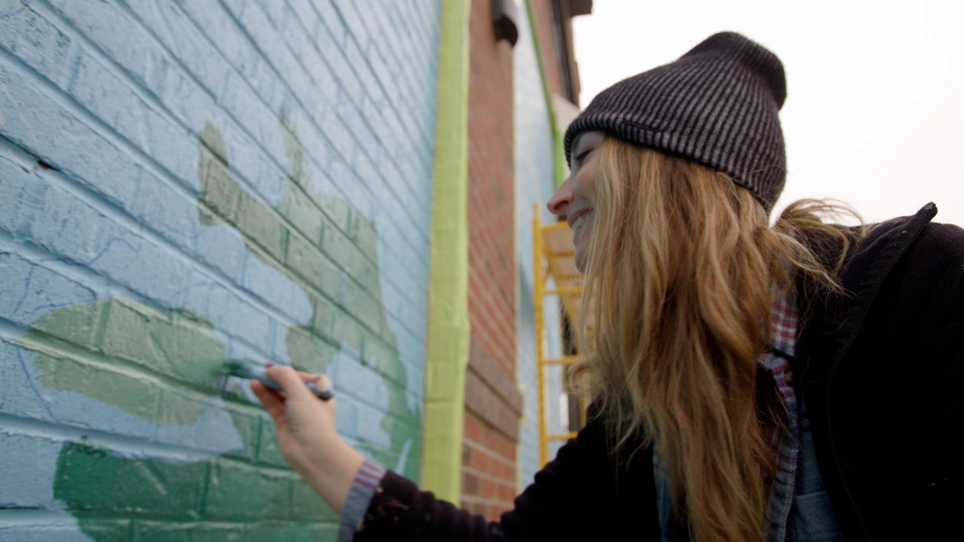 Muralist Sarah Hout, Ebri Yahloe Preview | Broad and High | ALL ARTS