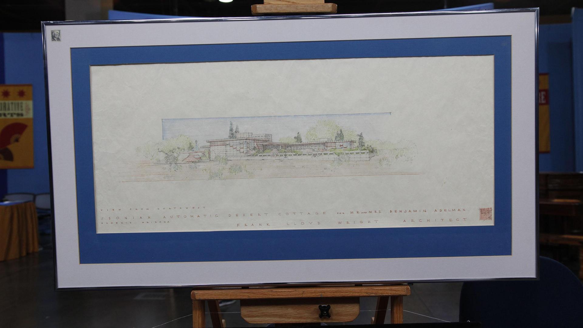 Appraisal: Frank Lloyd Wright Drawing | Antiques Roadshow | THIRTEEN ...