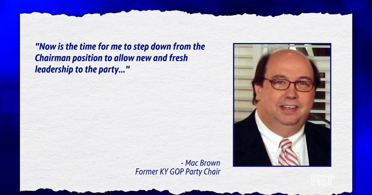 Kentucky Edition | Kentucky GOP Party Chair Stepping Down | Season 2 ...