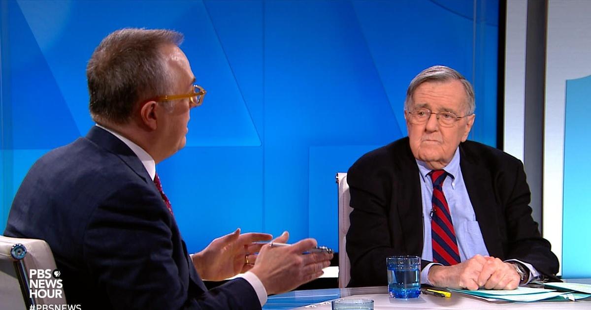 PBS NewsHour | Mark Shields and Michael Gerson on NH primary, Trump v ...