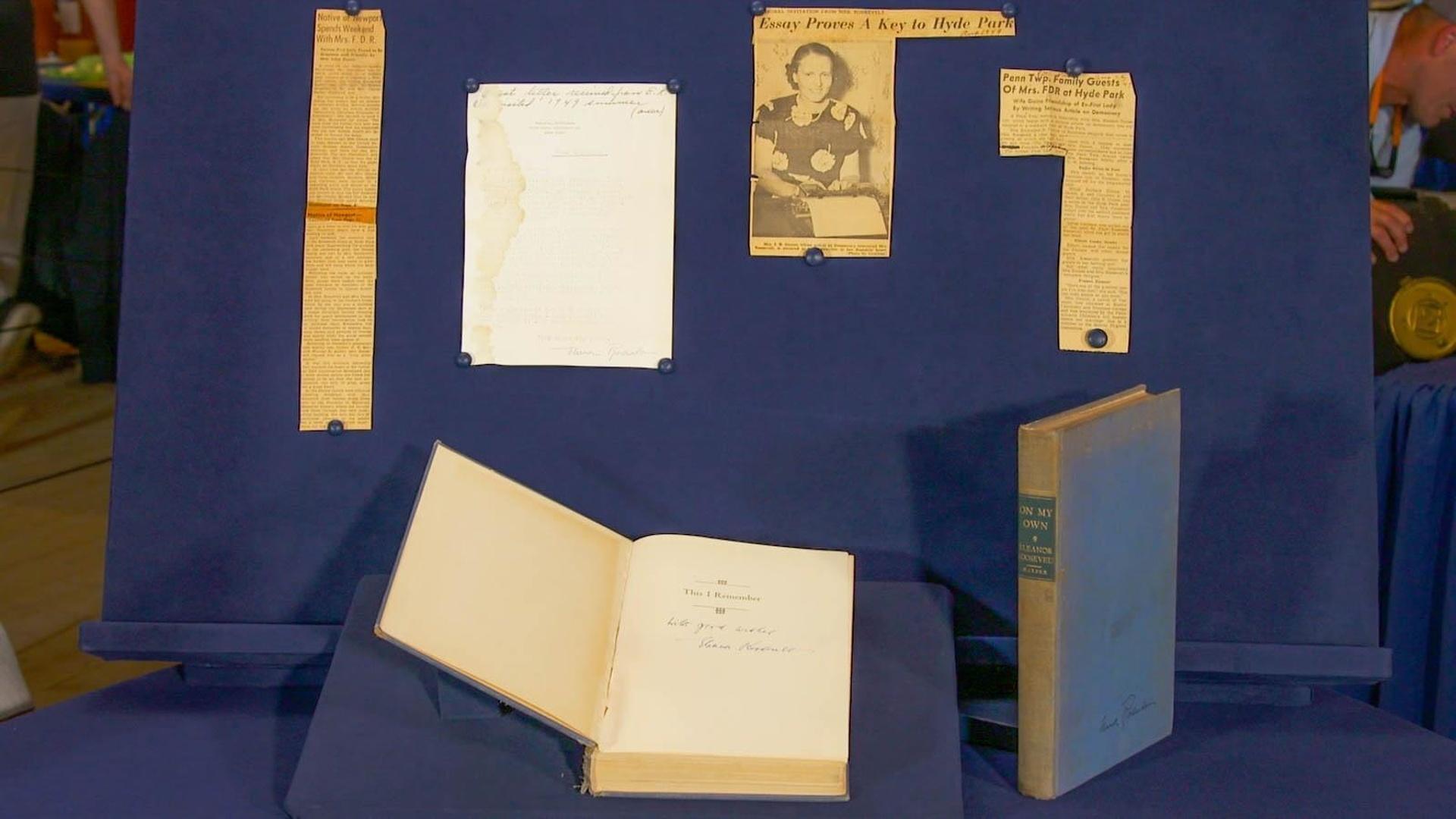 Appraisal: 1948 - 1958 Eleanor Roosevelt Archive | Antiques Roadshow ...