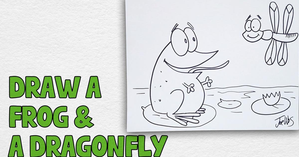 Cartoon Academy | Frog and a Dragonfly | Season 5 | Episode 4 | PBS