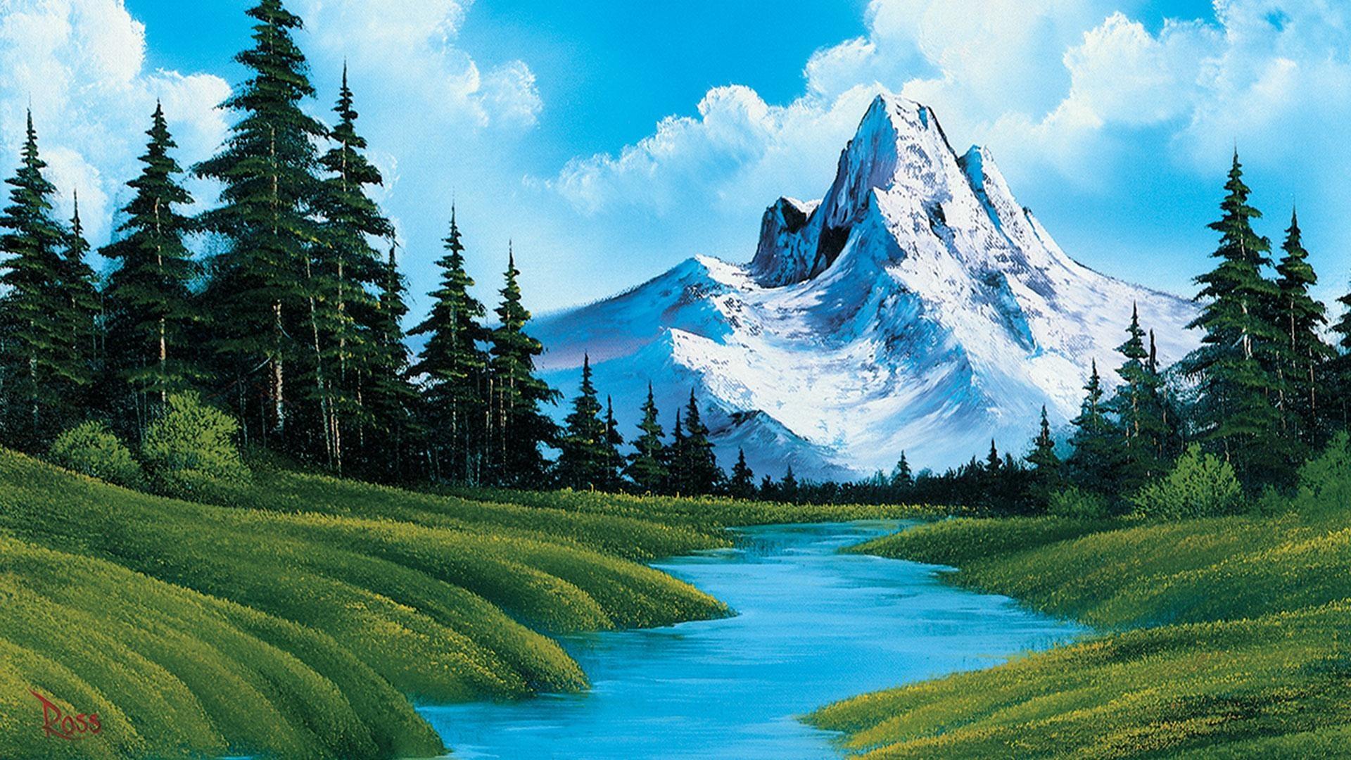 Mountain Stream | The Best of the Joy of Painting with Bob Ross ...