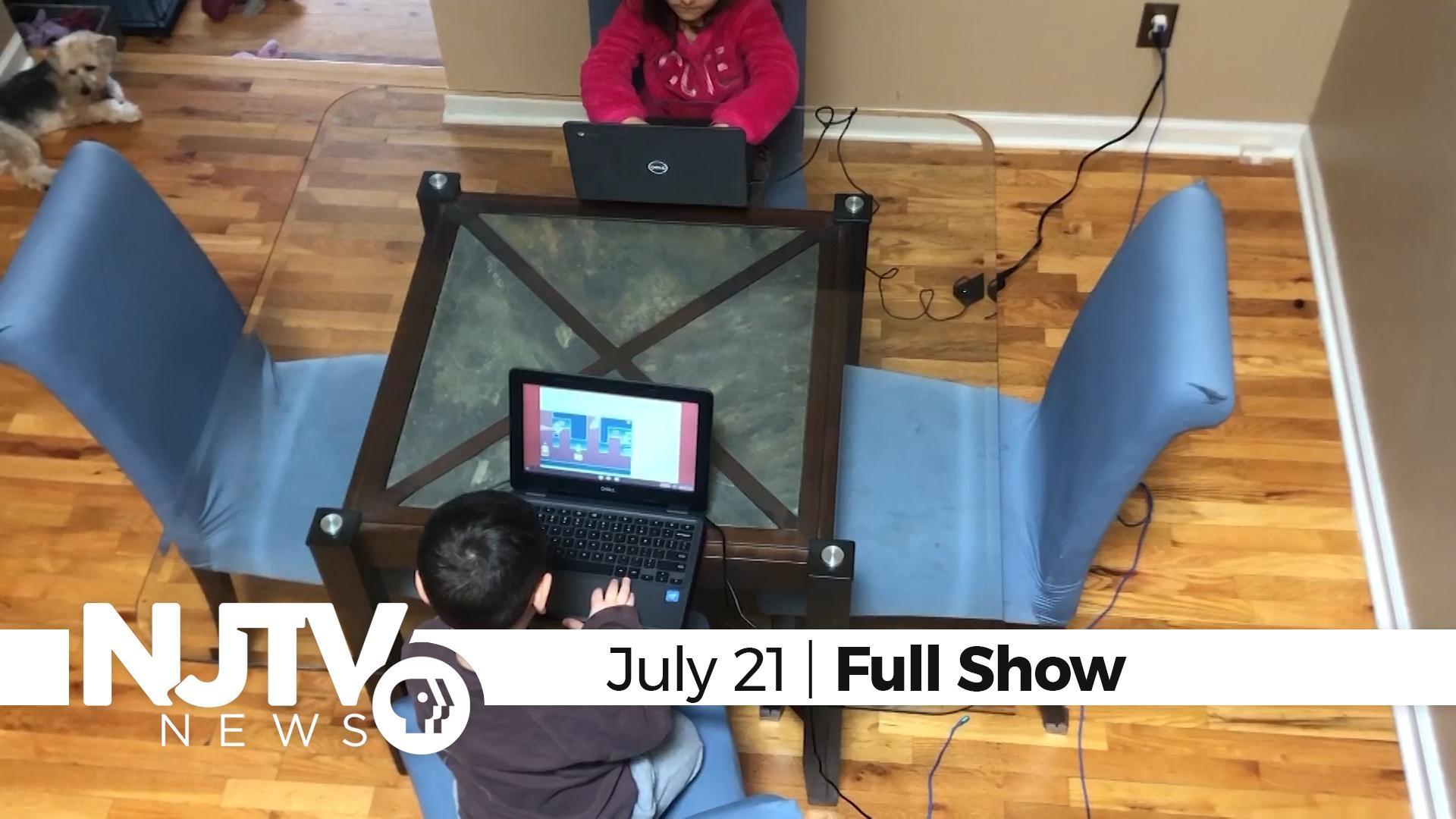 NJTV News: July 21, 2020 | NJTV News | THIRTEEN - New York Public Media