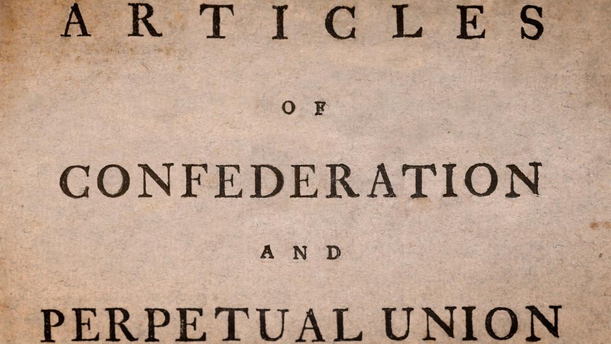 The Articles of Confederation | The American Revolution | THIRTEEN ...