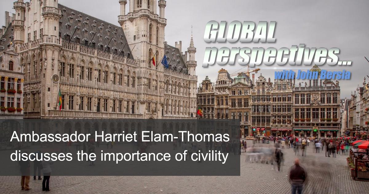 Global Perspectives | Ambassador Harriet Elam-Thomas | Season 2018 ...
