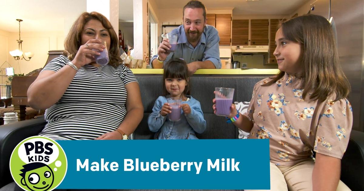 Crafts for Kids | Make Blueberry Milk | Season 2 | Episode 81 | PBS