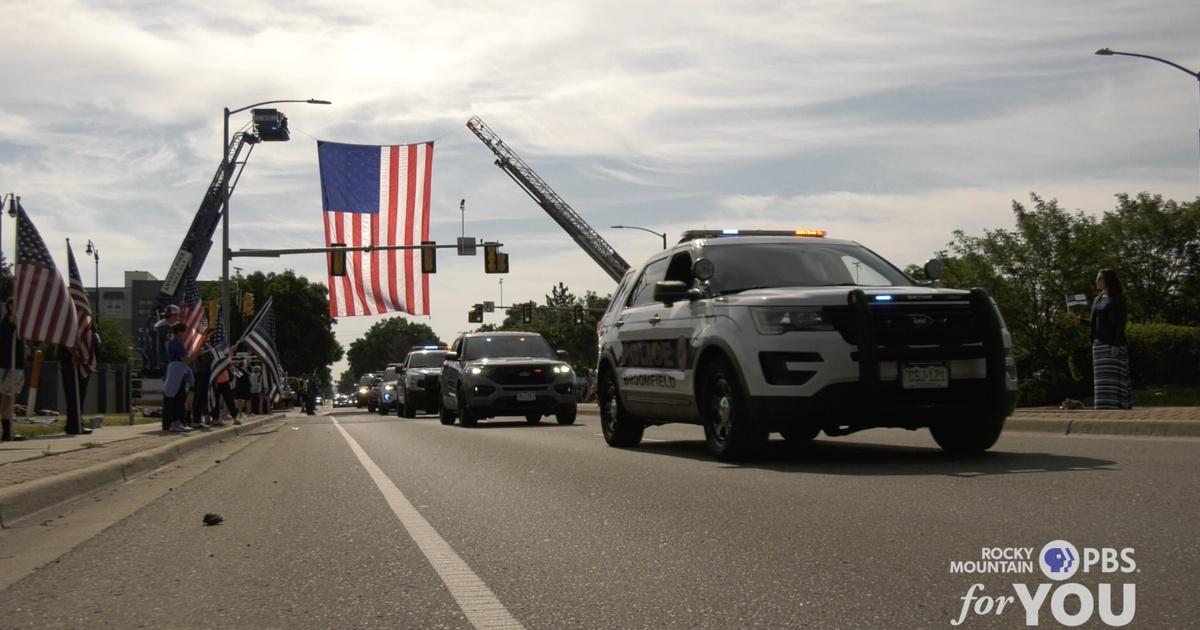 Colorado Voices | Officer Beesley funeral procession | PBS