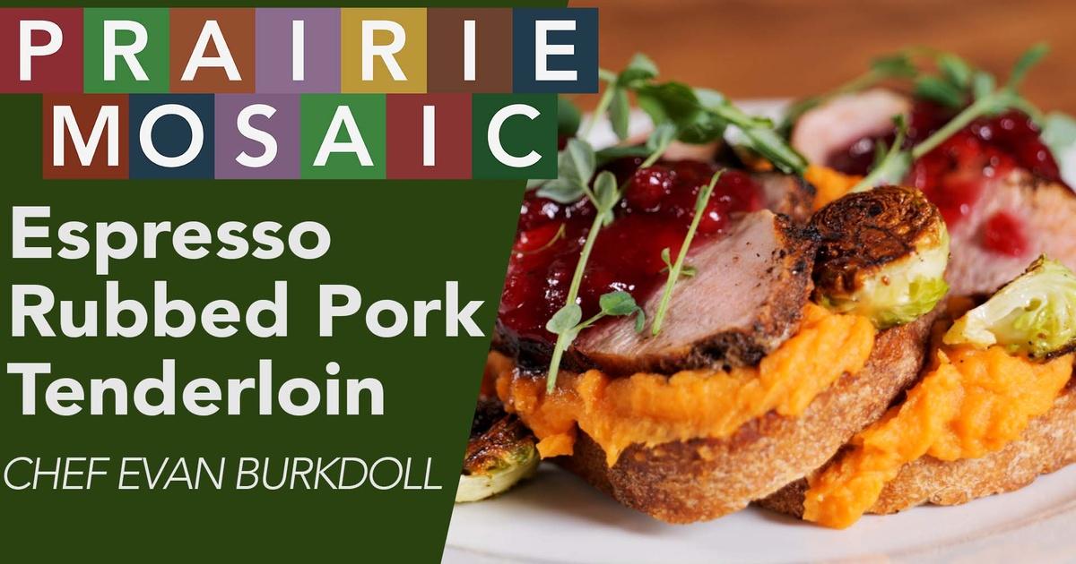 Prairie Public Shorts | Chef Evan Burkdoll: Espresso Rubbed Pork ...