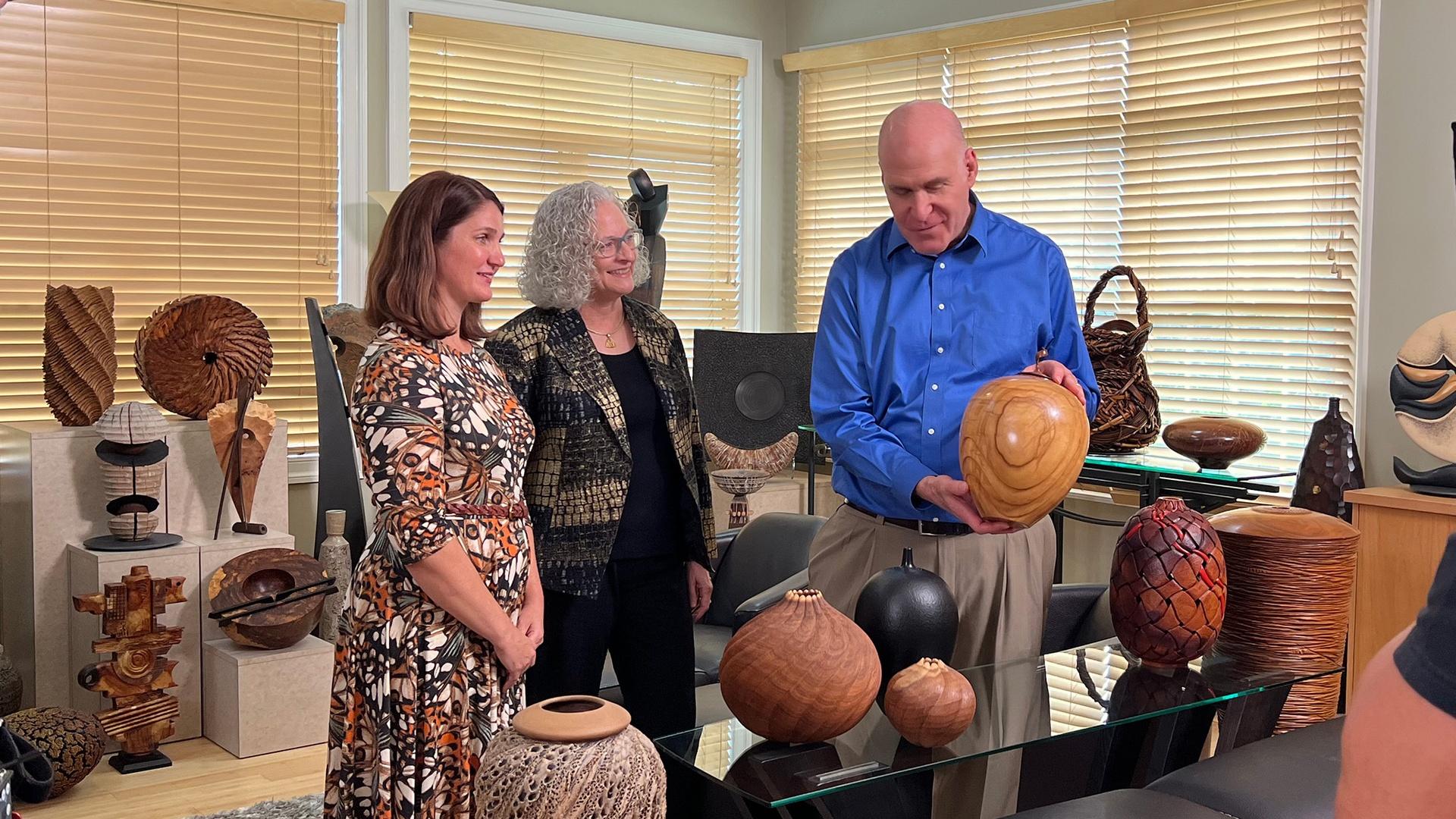 Wood objects in Fleur, Judy and Jeff's collections | Craft in America ...