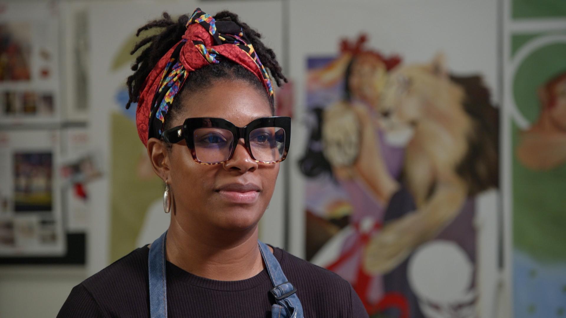 Tashema Davis, Painter & Sarah Sandman, Poet | arts IN focus | ALL ARTS