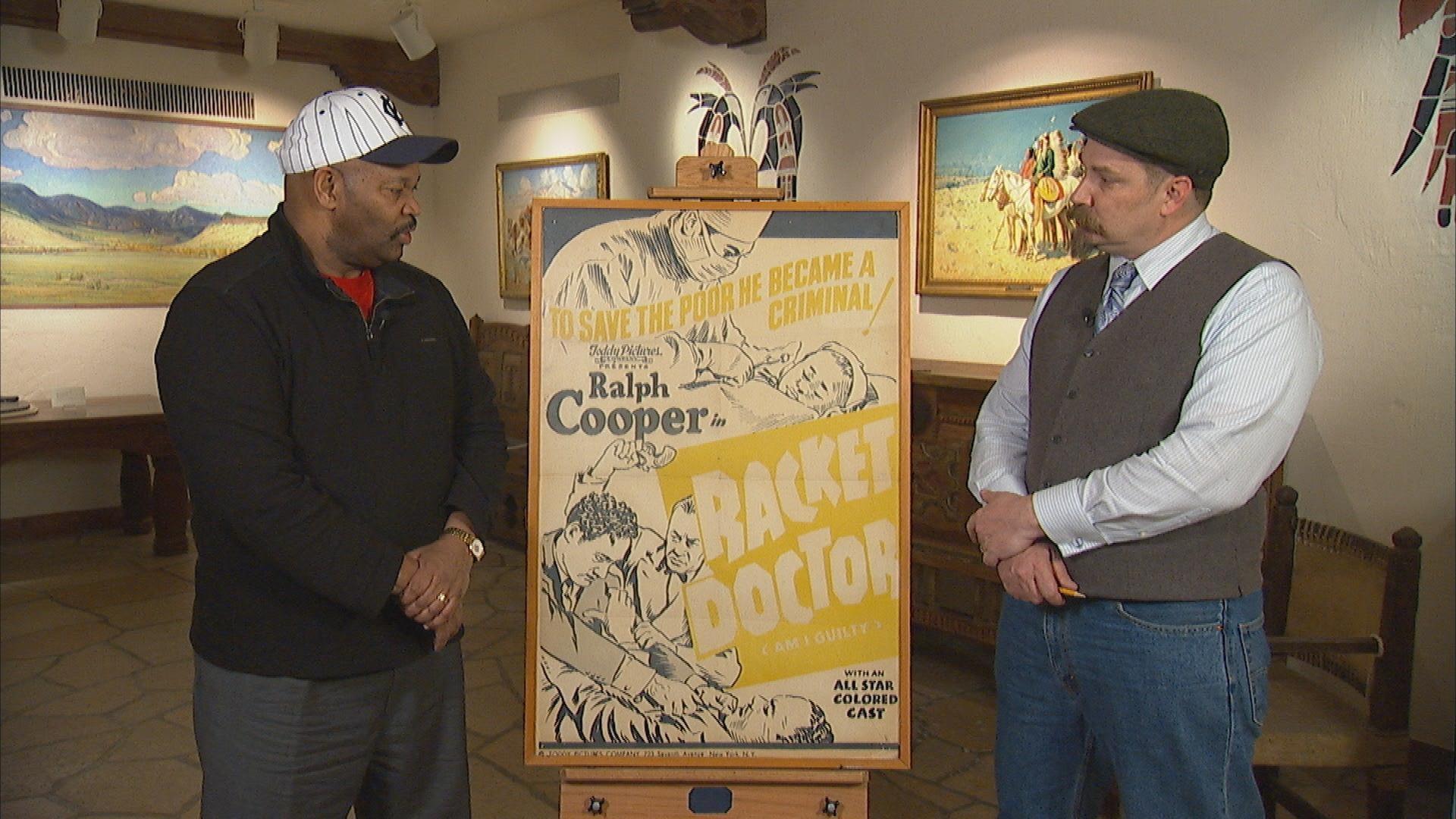 Appraisal: "Racket Doctor" Movie Poster, ca. 1940 | Antiques Roadshow ...