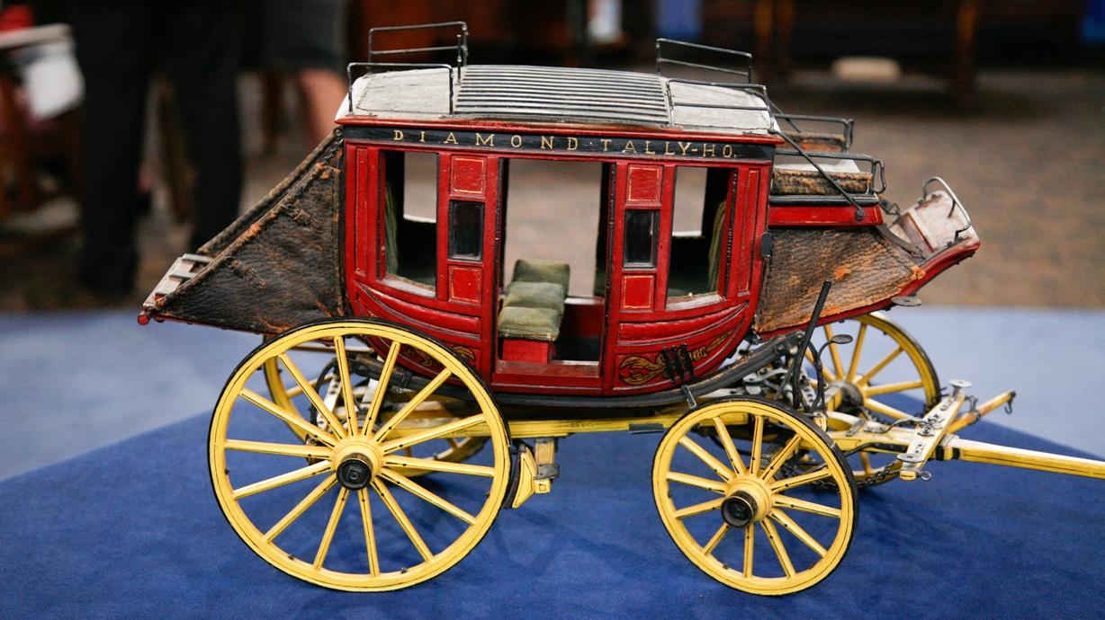 Appraisal: Early 20th C. Stagecoach Model | Watch Antiques Roadshow on ...