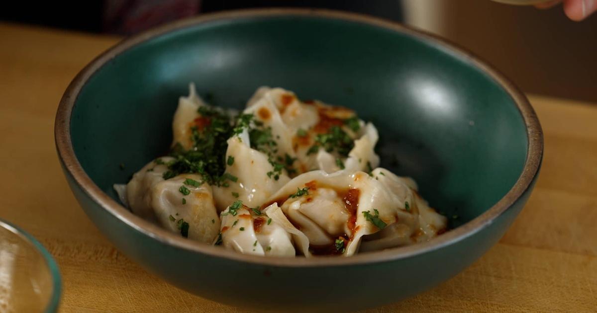 The Key Ingredient | Sweet Potato and Pork Dumplings | Cook Along with ...