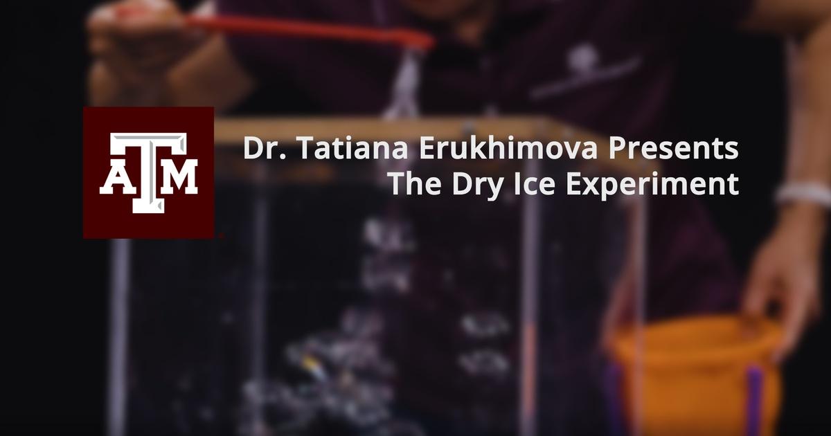KAMU-TV Specials | The Dry Ice Experiment | PBS