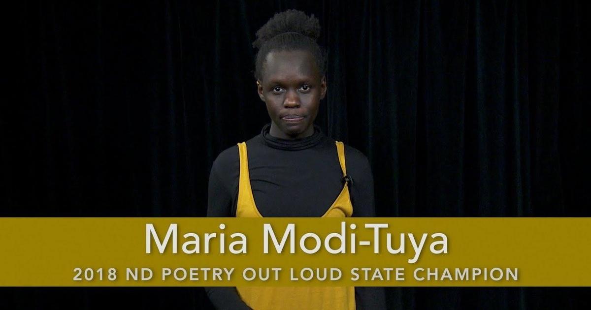 North Dakota Poetry Out Loud | Maria Modi-Tuya: 2018 ND Poetry Out Loud ...