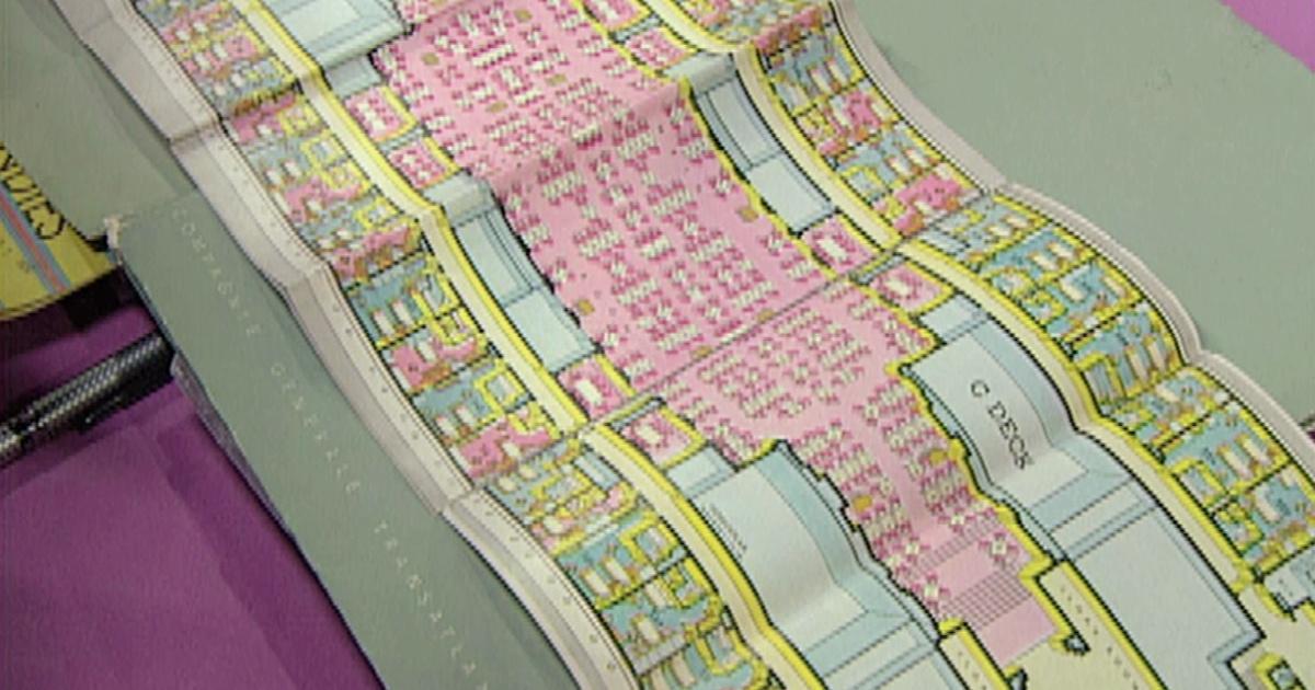 Antiques Roadshow | Appraisal: SS Normandie Deck Plans | Season 22 ...