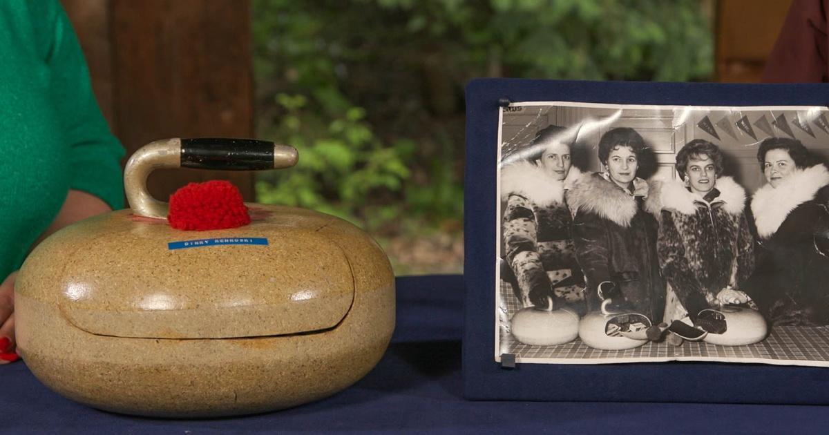 Antiques Roadshow | Appraisal: Fiberglass Curling Stone Purse, ca. 1959 ...