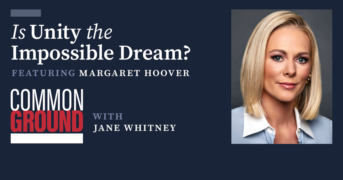 Common Ground with Jane Whitney | Is Unity the Impossible Dream? | PBS
