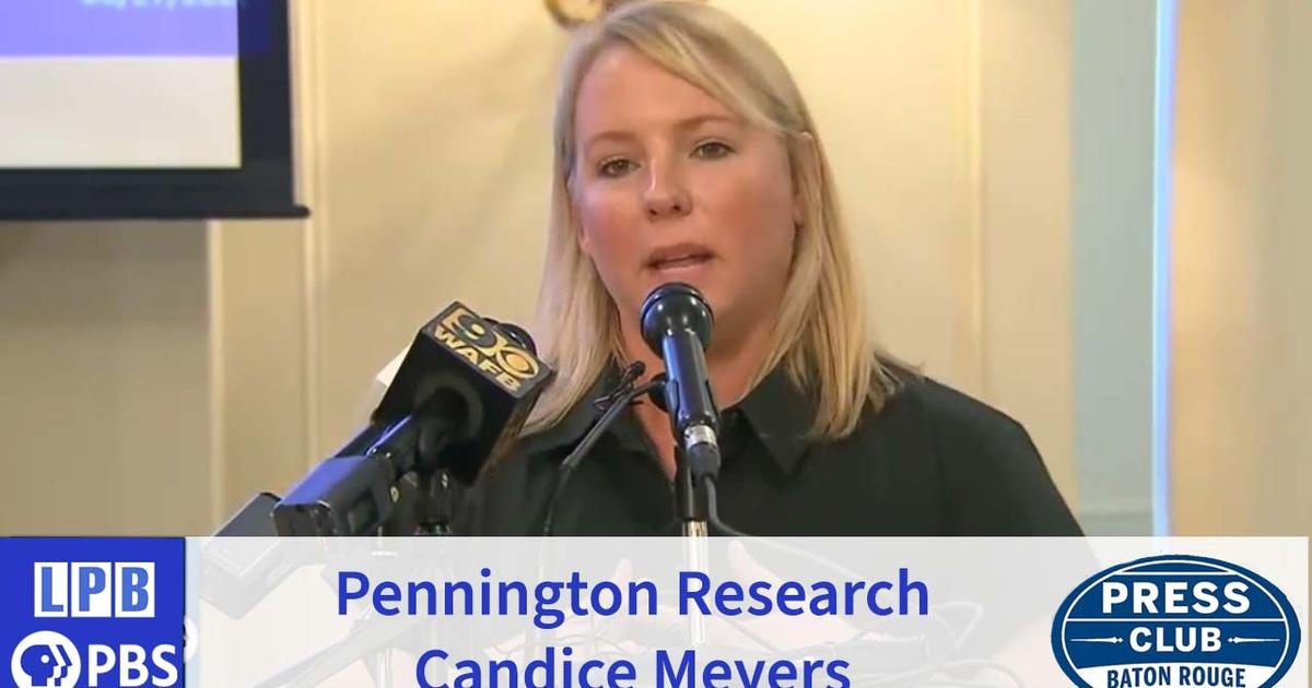 Press Club | Candice Meyers | Pennington BioMedical | 06/27/2022 ...