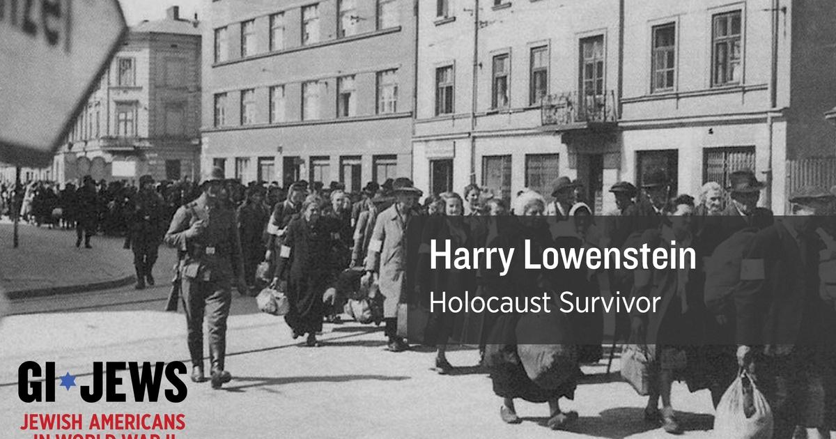 WUCF Veteran's Stories | GI Jews: Harry Lowenstein - A Holocaust ...