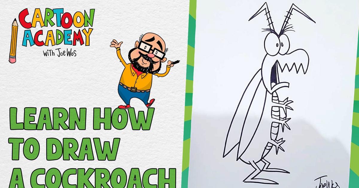 Cartoon Academy | Creepy Crawly Cockroach | Season 5 | Episode 1 | PBS