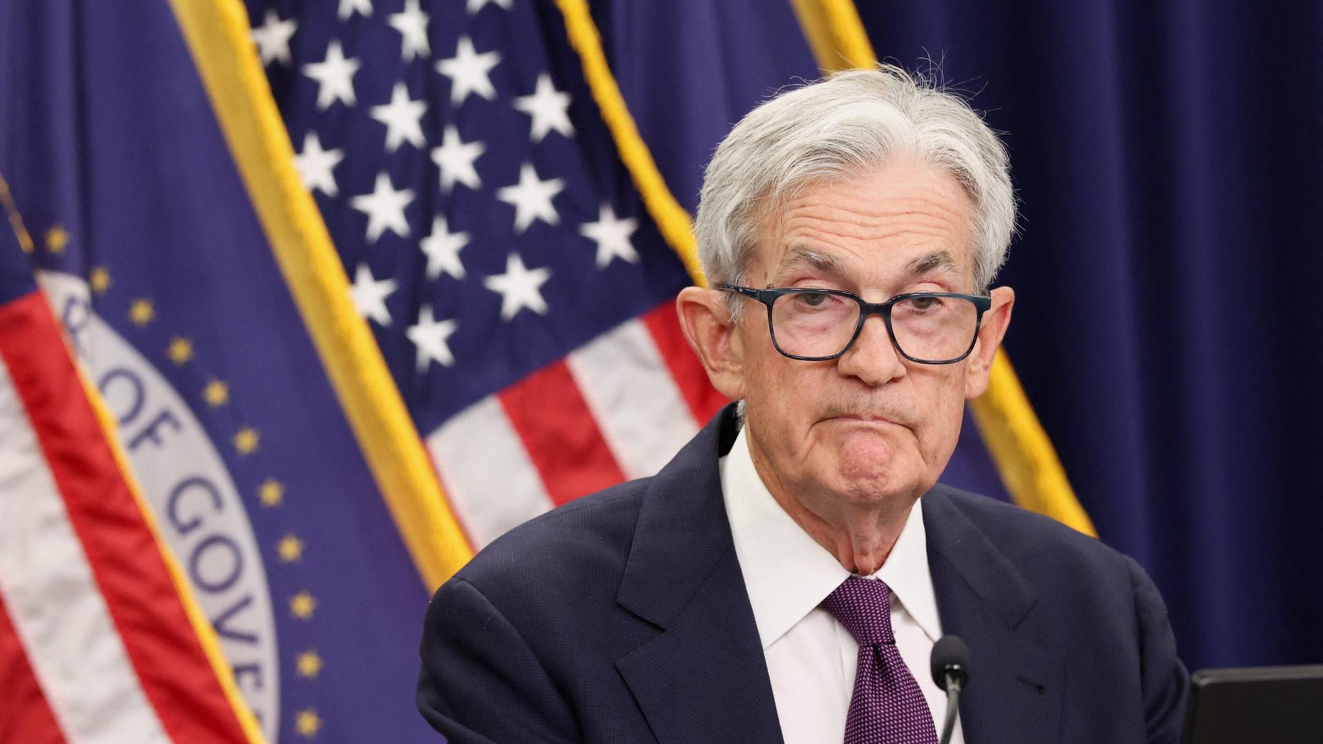Powell says he will stay on Fed board after chair term ends | PBS News ...
