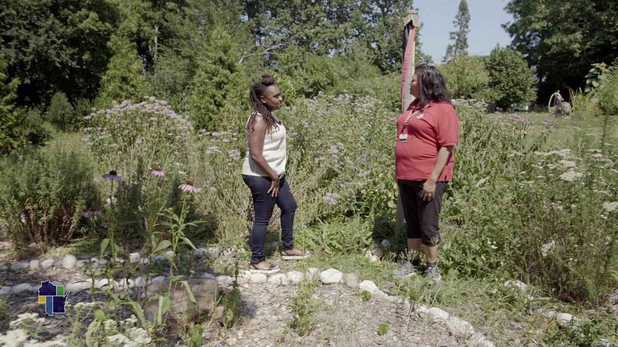 Angela visits the Native Wellness Garden | Watch on PBS Wisconsin