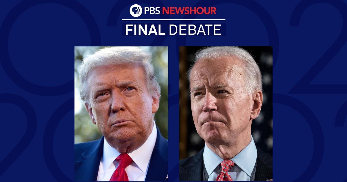 PBS News Hour | 2020 Final Presidential Debate | PBS