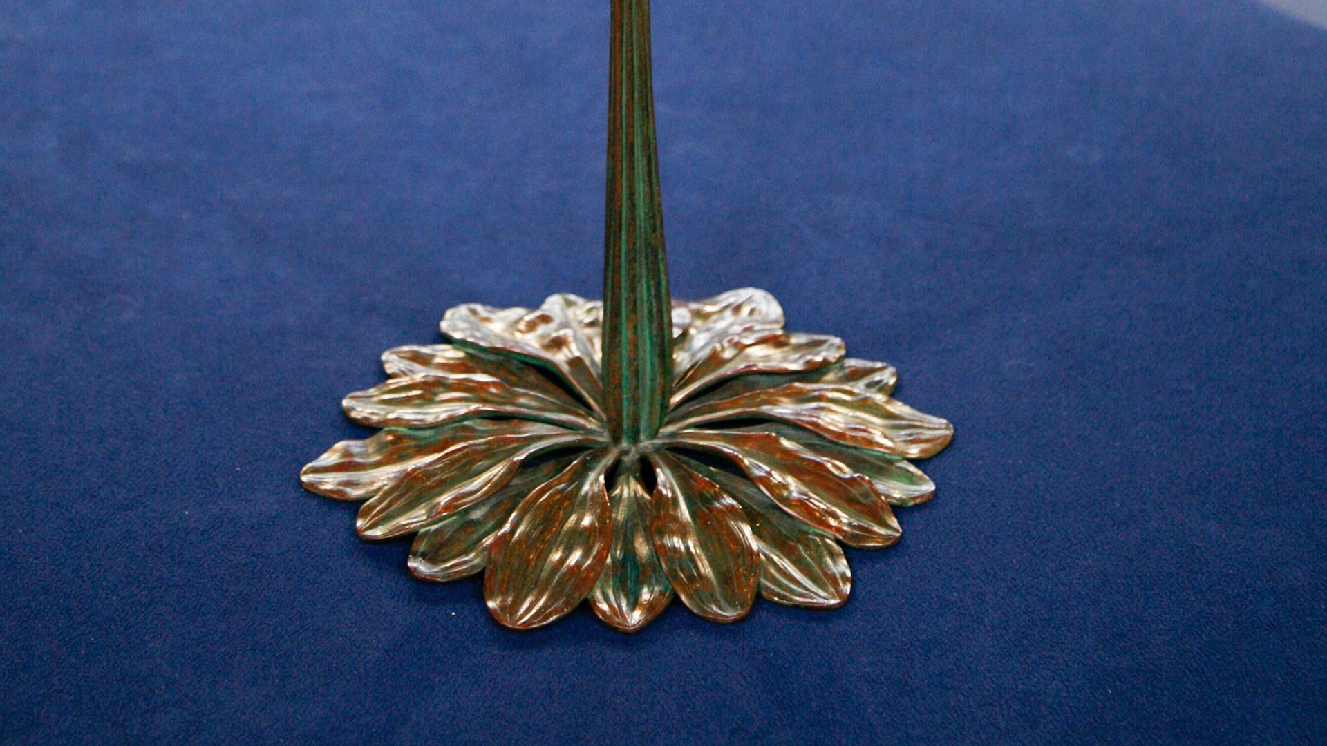 Appraisal: Tiffany Studios "Saxifrage" Candlestick, ca. 1905 | Antiques ...
