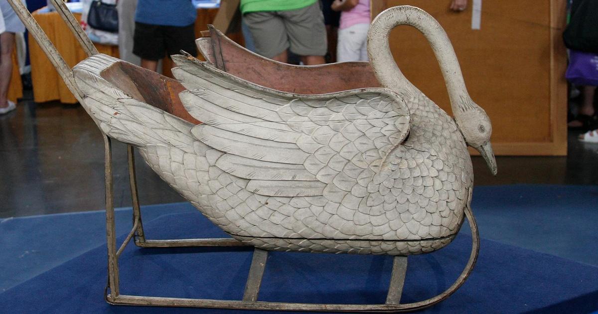 Antiques Roadshow | Appraisal: Child’s Swan Sled, ca. 1880 | Season 24 ...