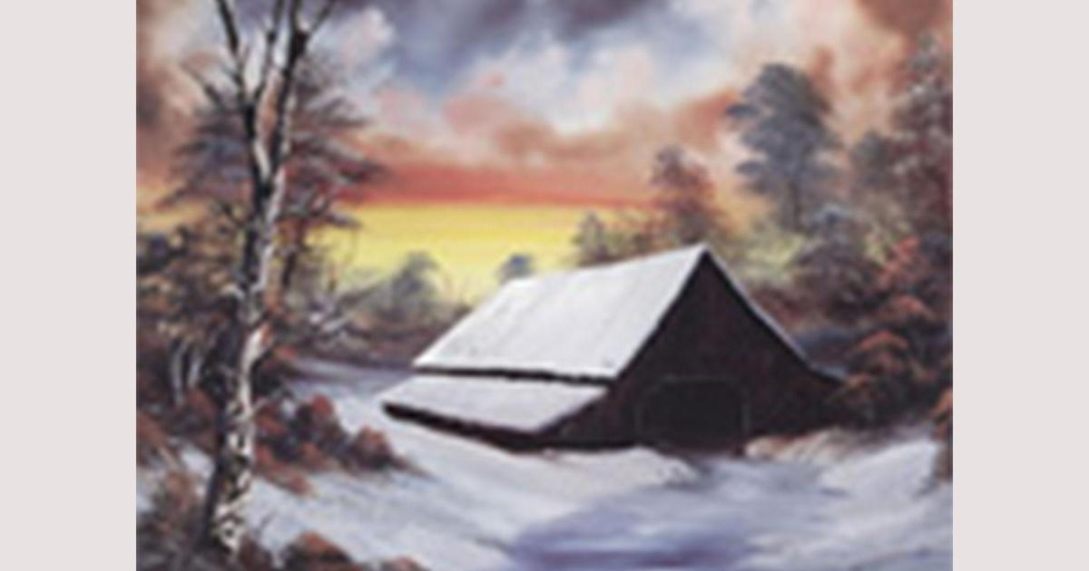 The Best of the Joy of Painting with Bob Ross | Barn at Sunset | Season ...