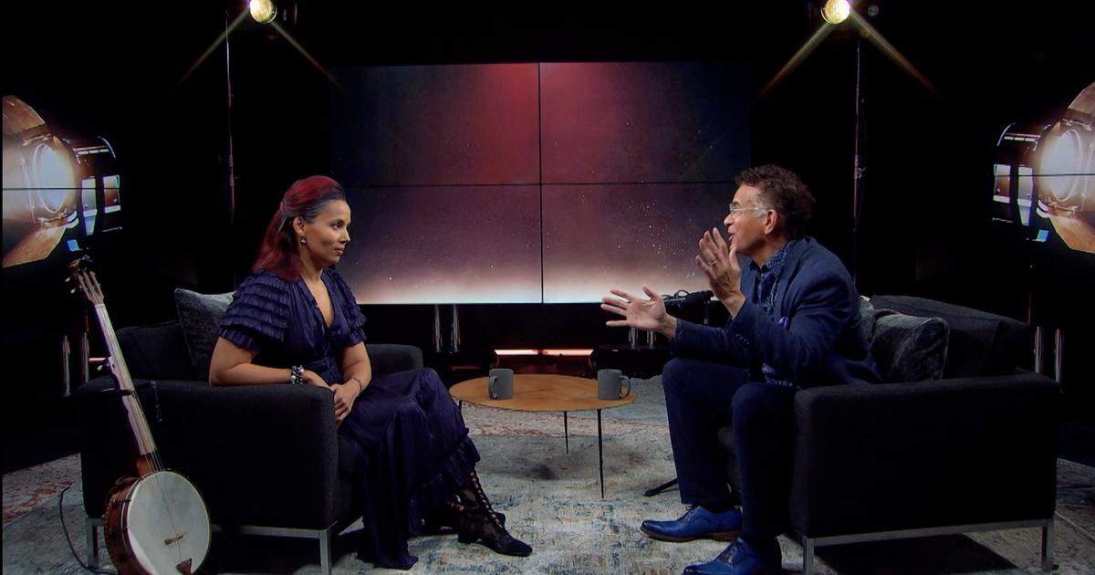 PBS Arts Talk | Rhiannon Giddens with Brian Stokes Mitchell | Episode 2 ...