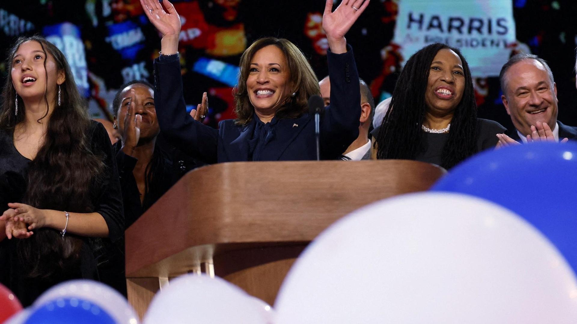 Harris accepts her party’s nomination on final night of DNC | PBS News ...
